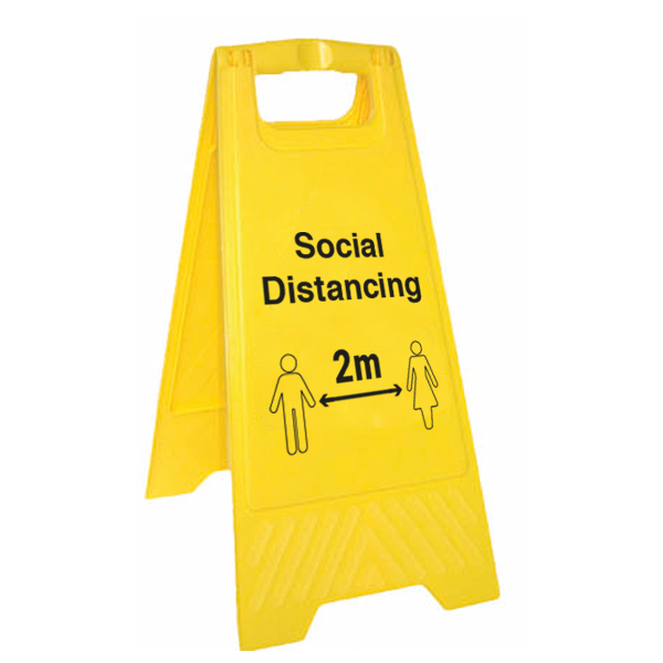 Social Distancing Floor Stands | Medisupplies