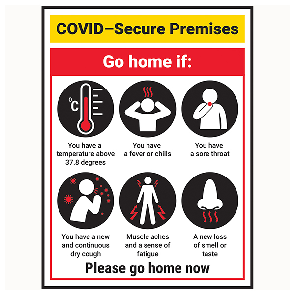 COVID-Secure Premises - Go Home | Medisupplies