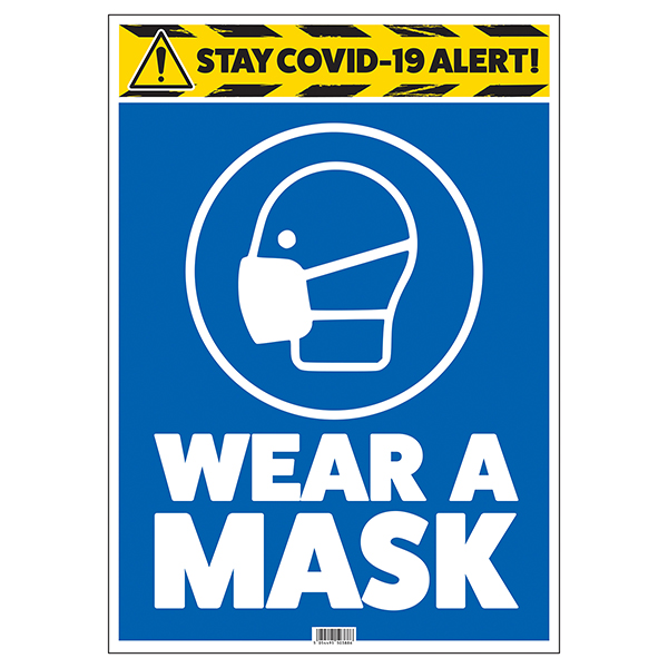 Stay COVID-19 Alert - Wear A Mask