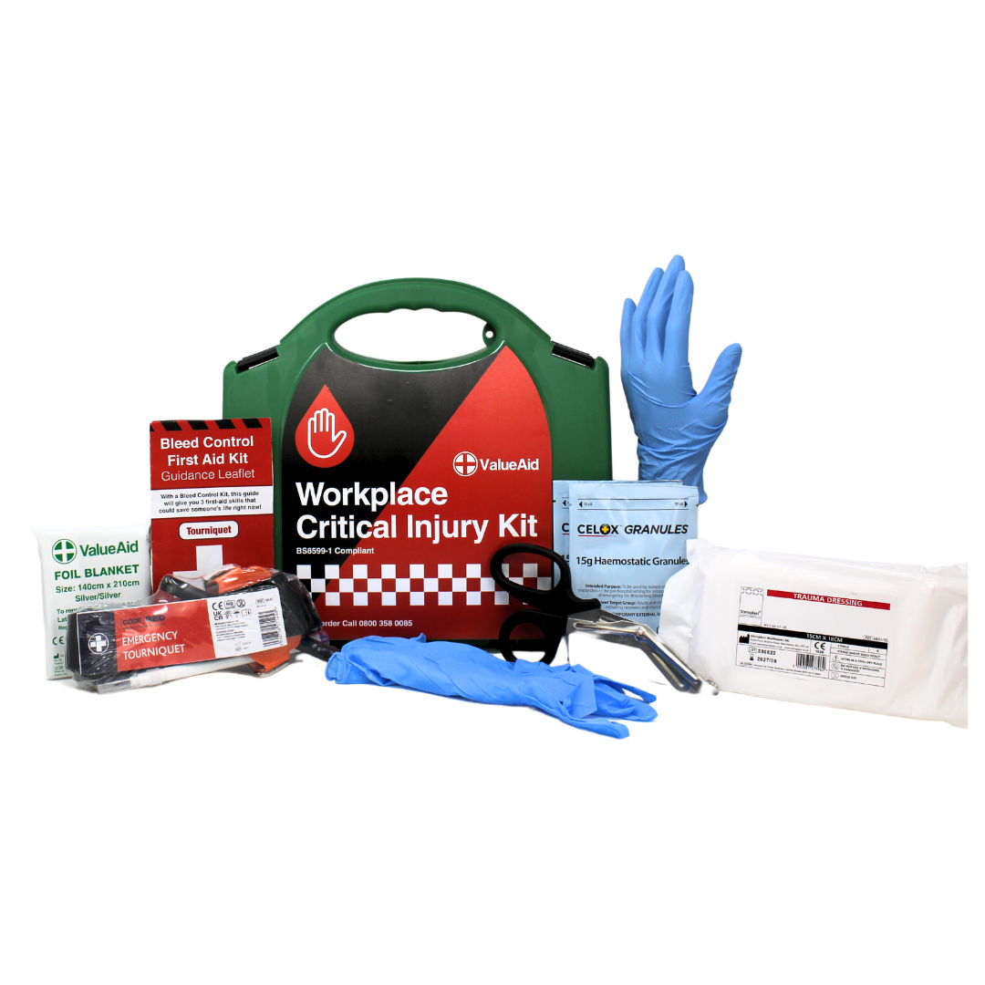 Workplace BS8599-1 Critical Injury Kit | MediSupplies