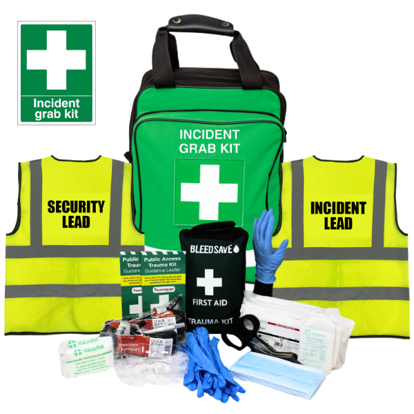 School Incident Grab Kit - Deluxe First Aid Rucksack | MediSupplies