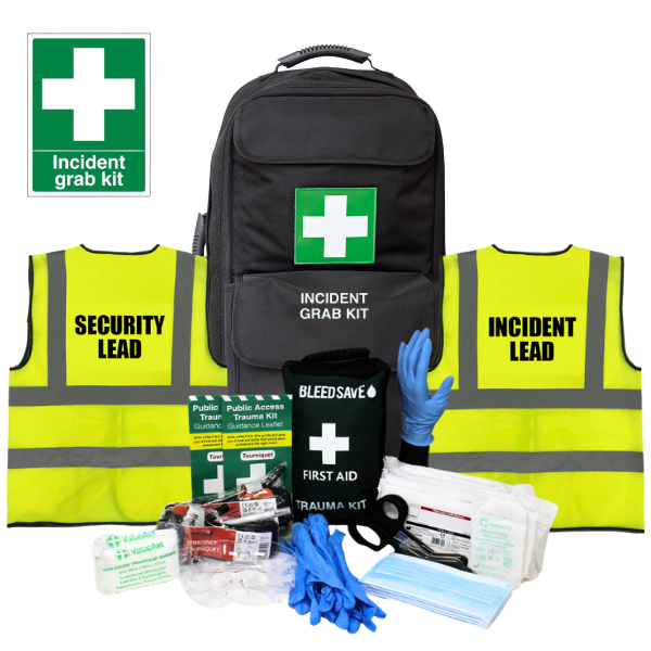 School Incident Grab Kit - Large Tactical Rucksack | MediSupplies