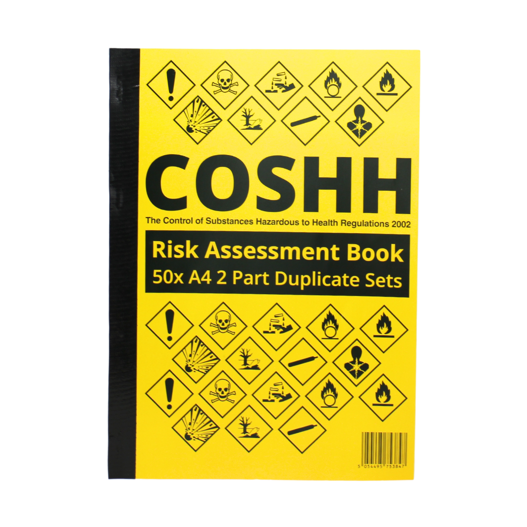 COSHH Risk Assessment Book | Medisupplies