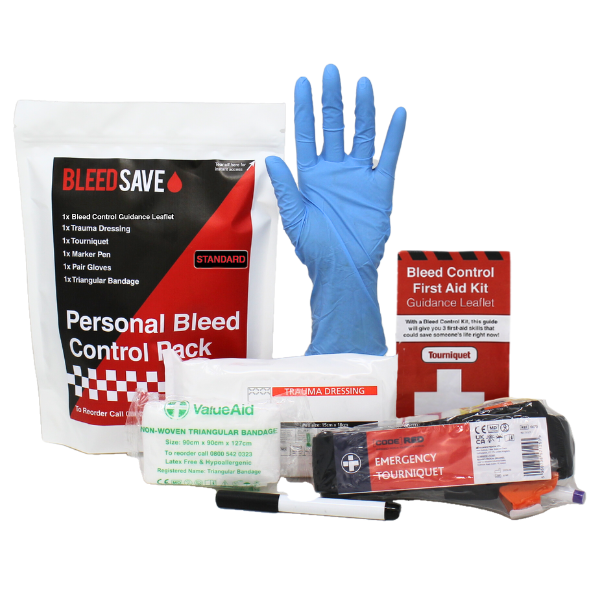 BleedSave Standard Personal Bleed Control Pack | MediSupplies