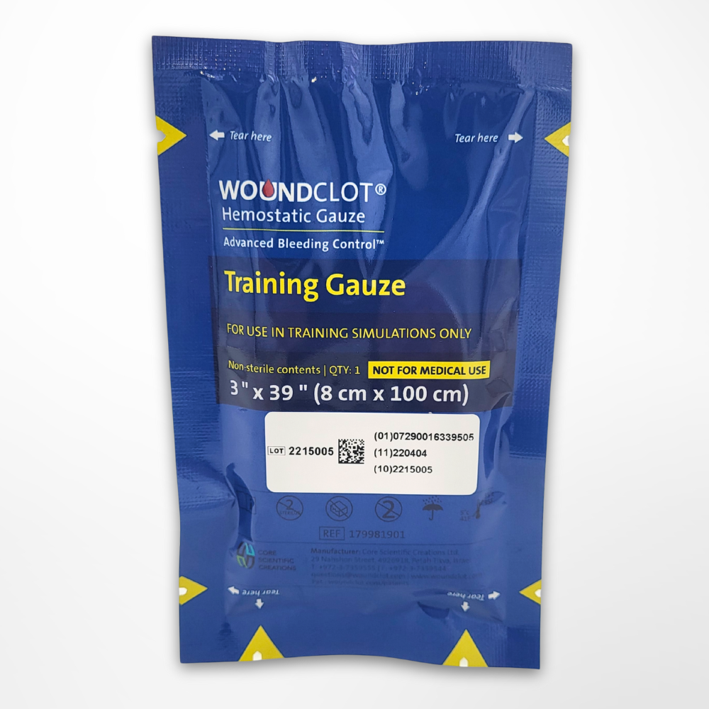 WoundClot™ Training Gauze