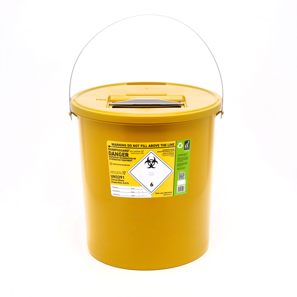 Wallace Cameron 24L Sharps Disposal Bin