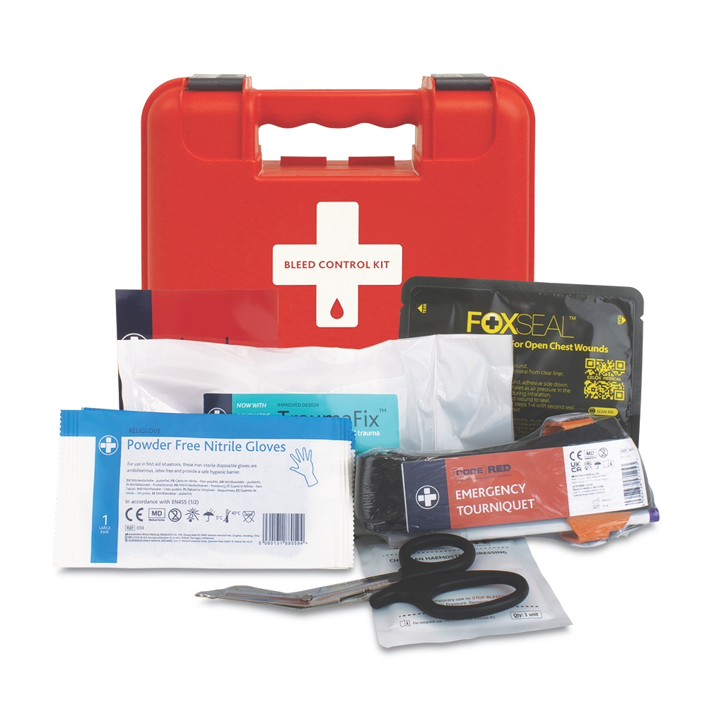 TraumaFix Bleed Control Kit - Hard Case | MediSupplies