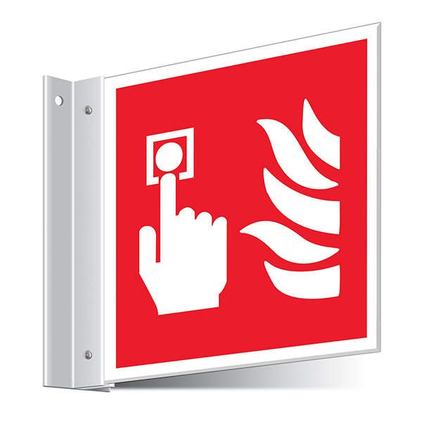 Fire Alarm Call Point Corridor Sign | Corridor Signs | MediSupplies