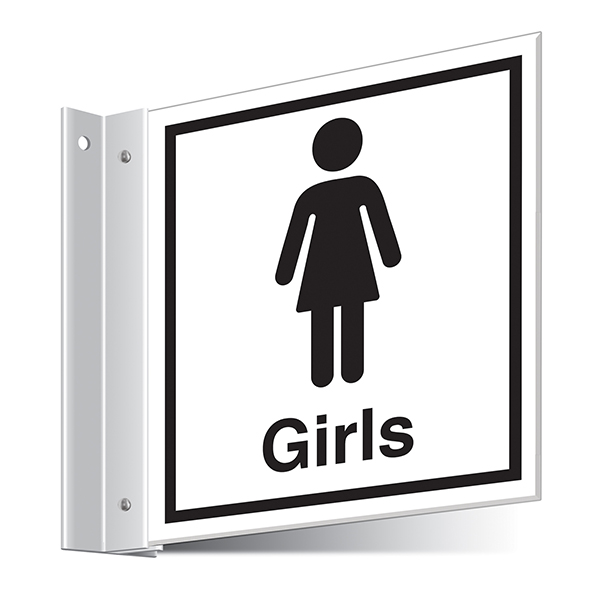 Girls Toilets Corridor Sign | Corridor Signs | MediSupplies