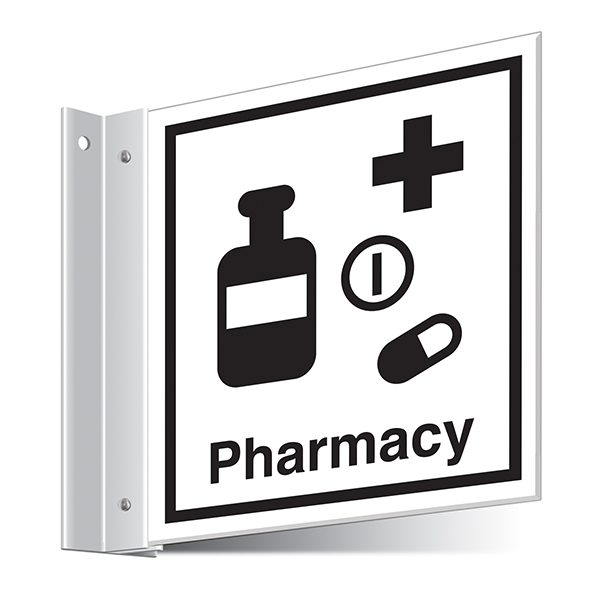 Pharmacy Corridor Sign | Corridor Signs | MediSupplies