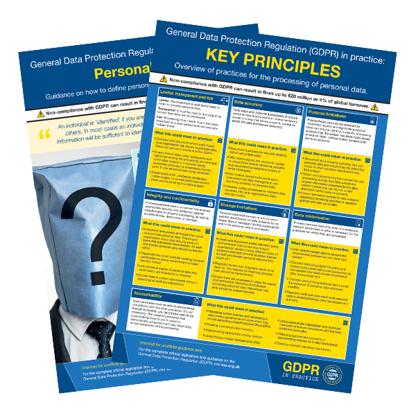 GDPR In Practice Poster Pack - Series of 10 Posters | MediSupplies