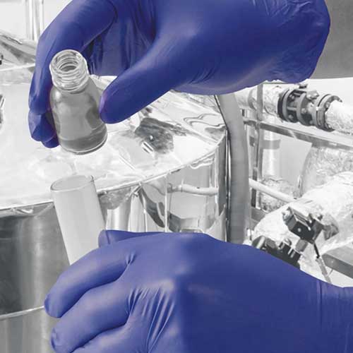 Polyco Finite P Indigo AF Nitrile Gloves | Nitrile Gloves | MediSupplies