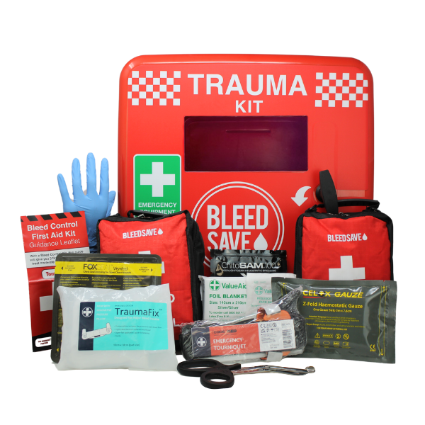 BleedSave Trauma Cabinet with Comprehensive Bleed Control Kits ...