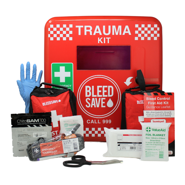 BleedSave Trauma Cabinet with Enhanced Bleed Control Kits | MediSupplies